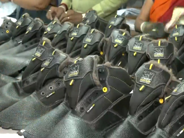 Russian Army Marches In 'Made In Bihar' Boots Manufactured In Hajipur