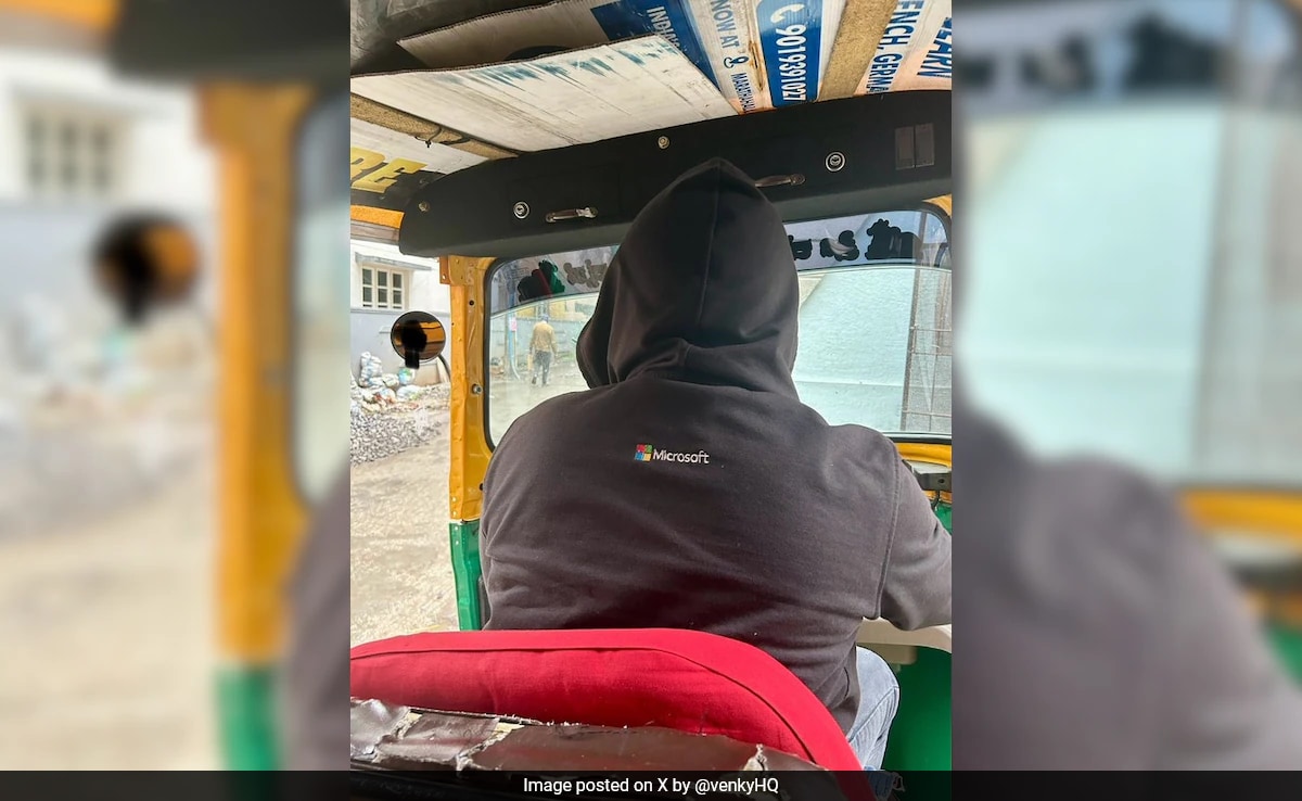 Microsoft Techie Moonlights As Auto Driver To Fight Loneliness, Sparks ...