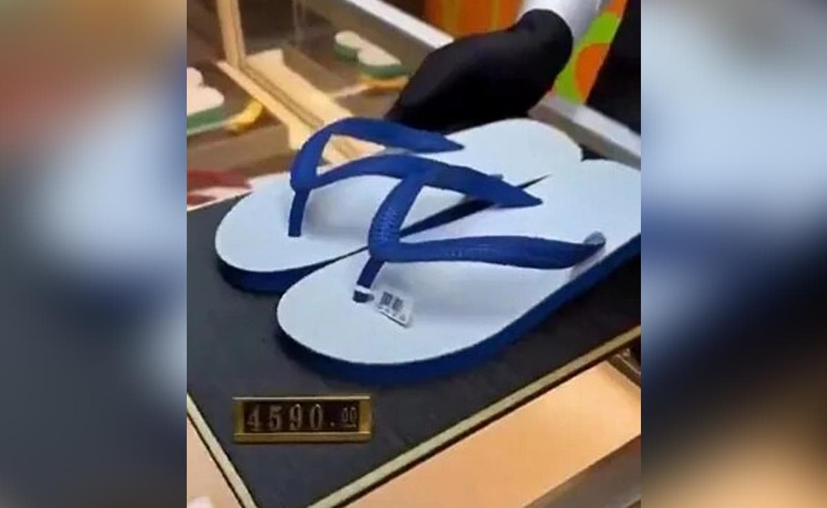 "Bathroom Slippers": Internet Reacts To Kuwait Store's Rs 1 Lakh "Sandals"