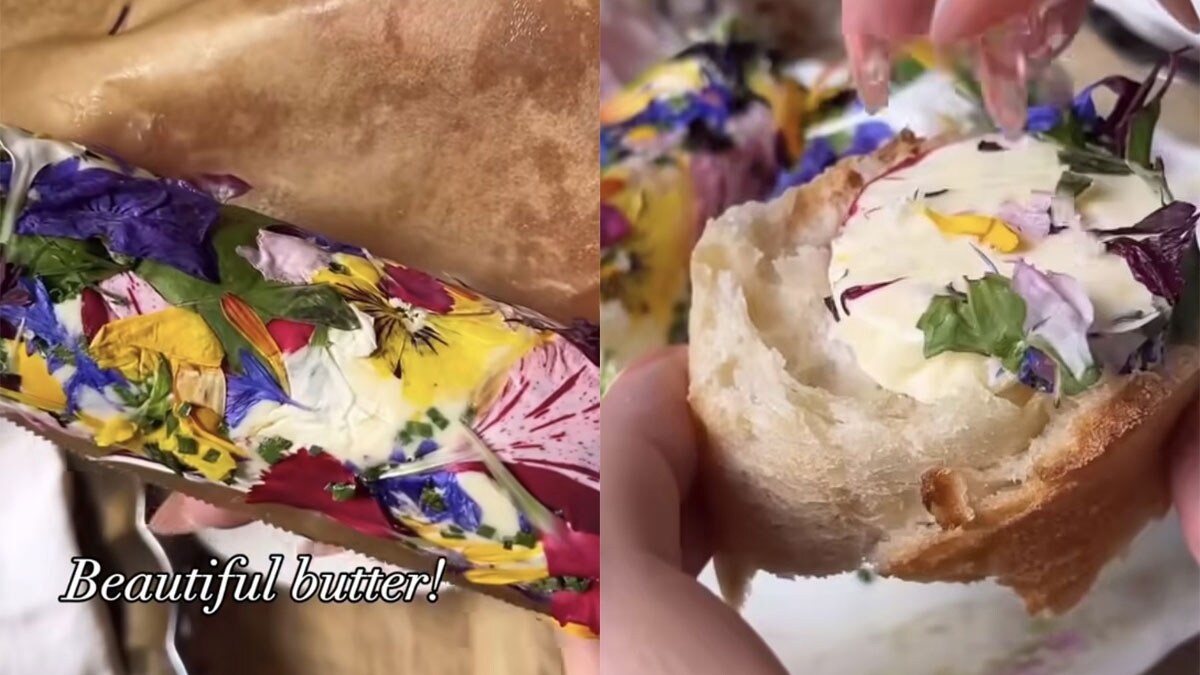 Watch: This Unique Flower Butter Is Getting A Thumbs Up From Foodies ...