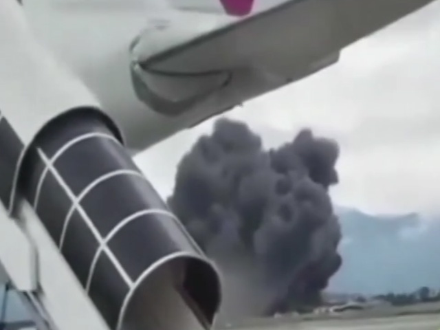 Video Shows Out Of Control Nepal Plane Slamming Into Ground