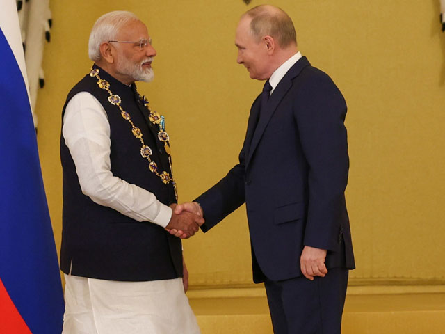 PM Modi Receives Russia's Top Honour
