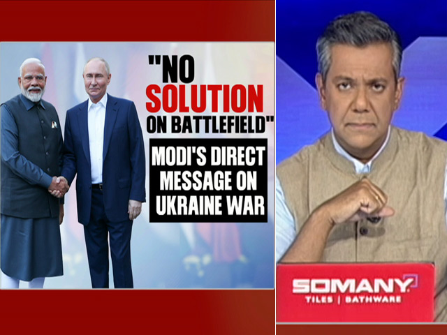 "No Solution On Battlefield": PM Modi's Direct Message On Ukraine War
