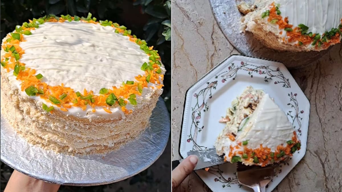 "Disturbing": Viral Video Of Chicken Cake Gets A Thumbs Down From The ...