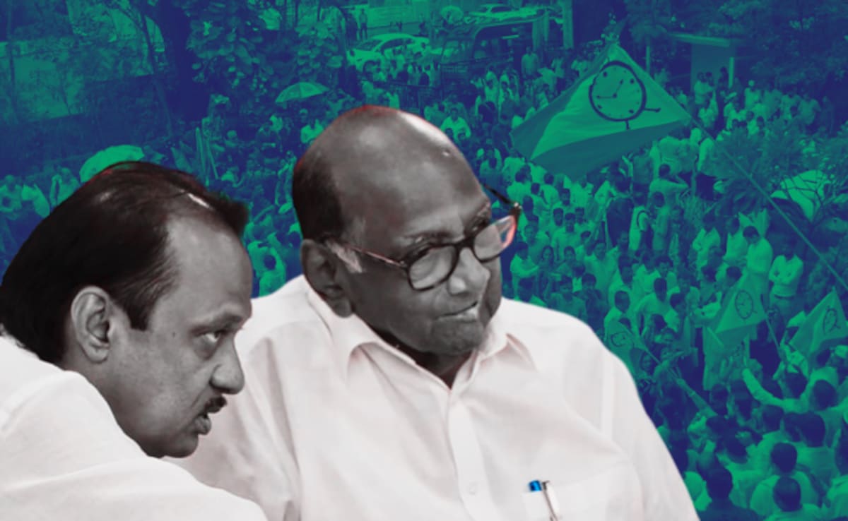 Pune mahanagar palika Election 2026 Ajit Pawar Sharad Pawar ncp ...