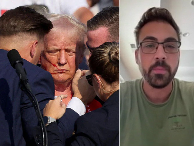 "Quite Moving To See Him Stand Up": Trump Shooting Witness To NDTV