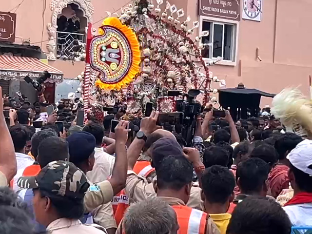 In Puri, Pahandi Ritual Begins As Deities Board Chariots For Rath Yatra