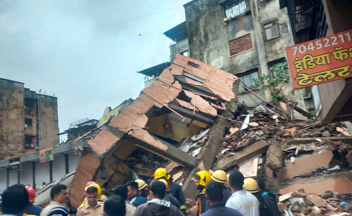 2 Trapped After 3-Storey Building Collapses In Navi Mumbai, Rescue On