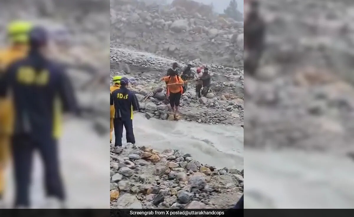 Two Pilgrims Washed Away As Temporary Bridge Collapses In Uttarakhand
