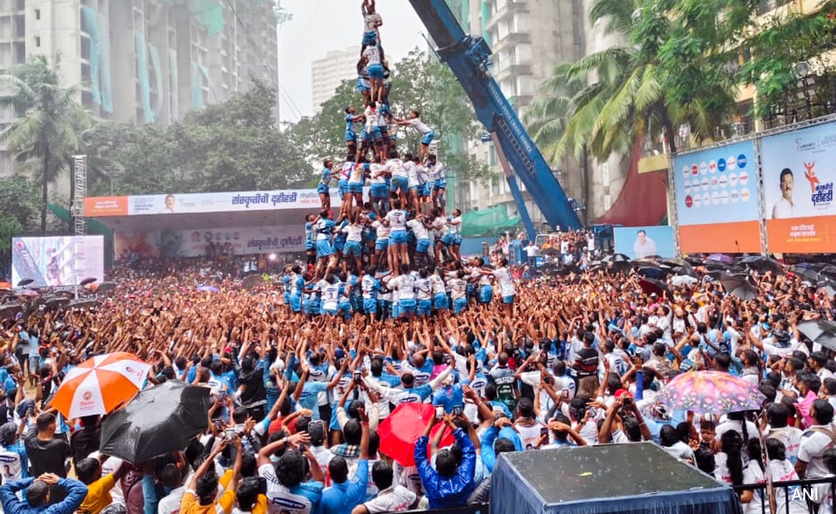 Dahi Handi 2025 Mumbai celebrations govinda teams attempt ten layer ...
