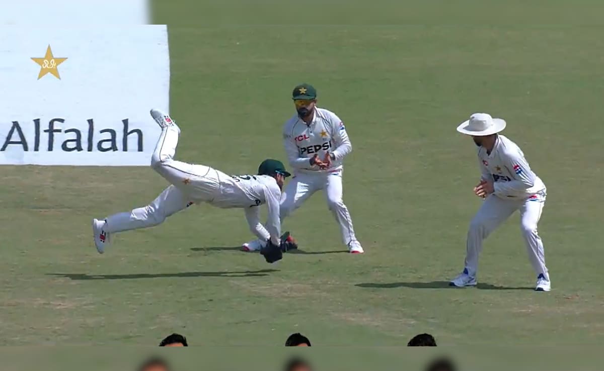 मोहम्मद रिजवान बने 'स्पाइडर मैन', फर्स्ट स्लीप में छलांग लगाते हुए पकड़ा हैरान कर देने वाला कैच ...