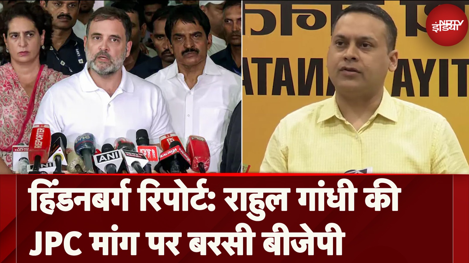 Hindenburg Report: Rahul Gandhi की JPC मांग पर बरसी BJP