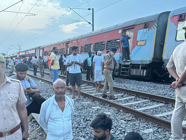 20 Coaches Of Sabarmati Express Train Derail In UP, No Casualties