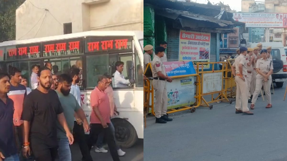 Udaipur violence: देवराज की सांसे थमने के बाद शहर में सन्नाटा, हर तरफ पुलिस का कड़ा पहरा ...