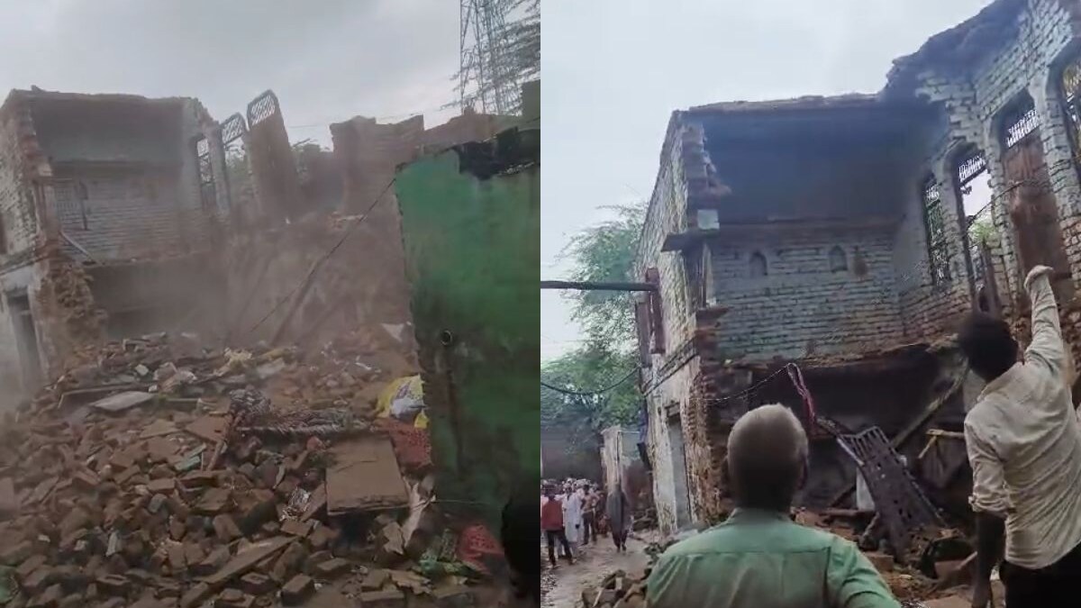 Rajasthan: दो मंजिला मकान ढहने से छिन गई परिवार की खुशियां, मां और 8 ...