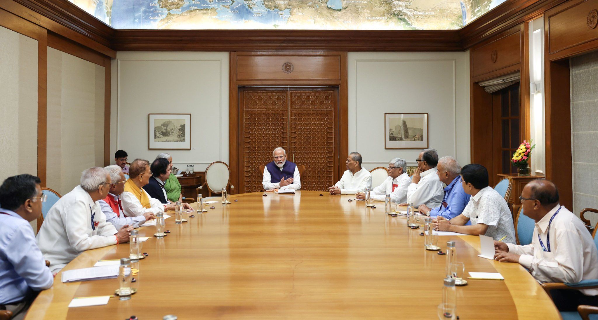 PM Chairs Council Of Ministers Meet; Discusses Issues Affecting Women, Poor