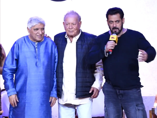 Salman Khan At 'Angry Young Men' Trailer Launch: Salim Sahab Ka..."