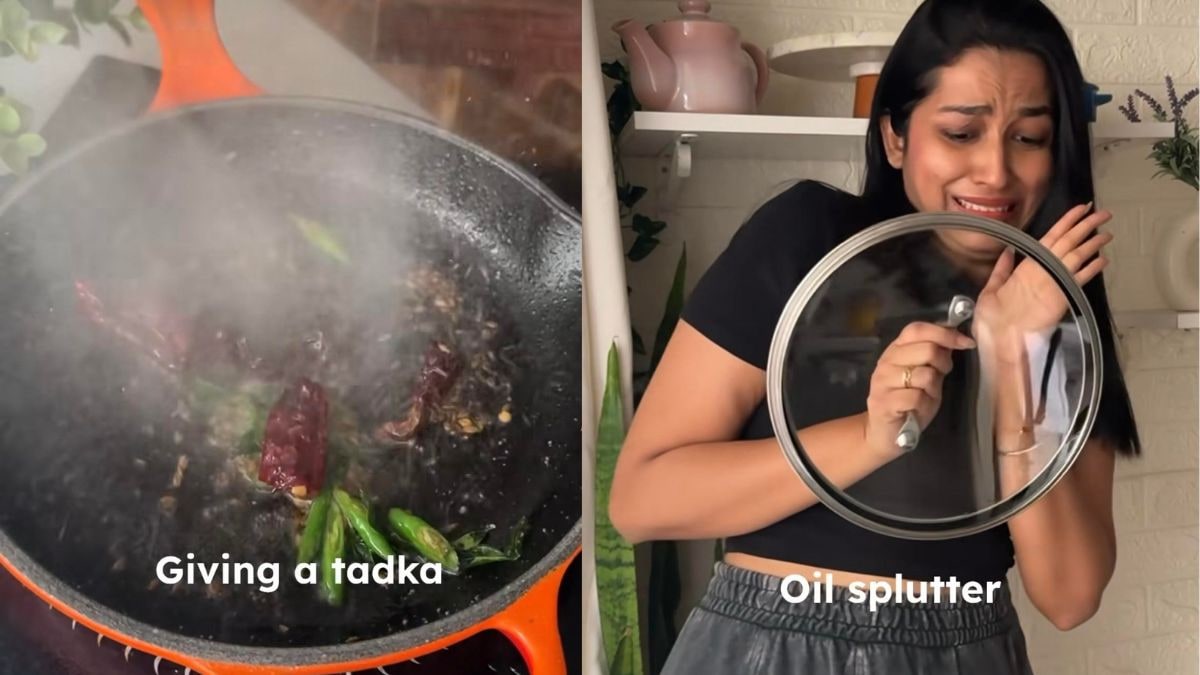 Afraid Of Oil Splatter When Making Tadka? This Viral Hack Has You ...