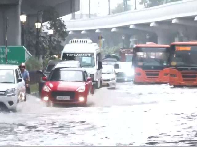 Parts Of Delhi Face Waterlogging, Traffic Jams After Heavy Overnight Rain