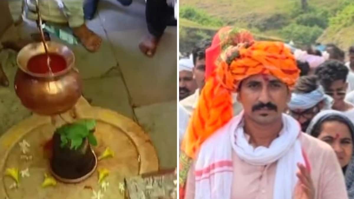 खुद को हिंदू नहीं मानने वाले सांसद राजकुमार रोत ने महादेव को लगाई धोक ...