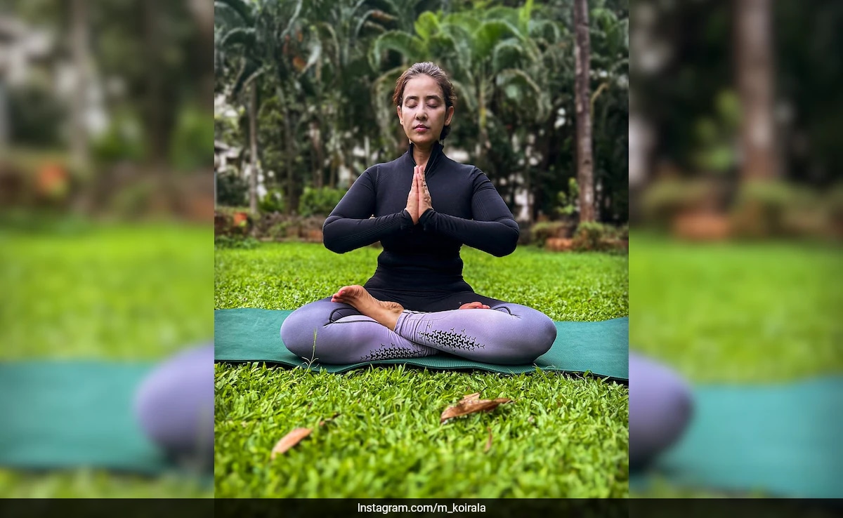 Manisha Koirala "Embraced Stillness And Strength" With Yoga To Start ...