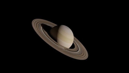 Saturn From Earth View
