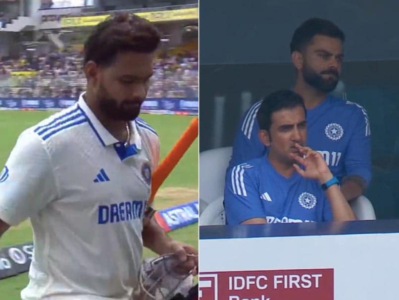 Gautam Gambhir's Reaction Says It All After Rishabh Pant Throws Away Wicket vs Bangladesh ...