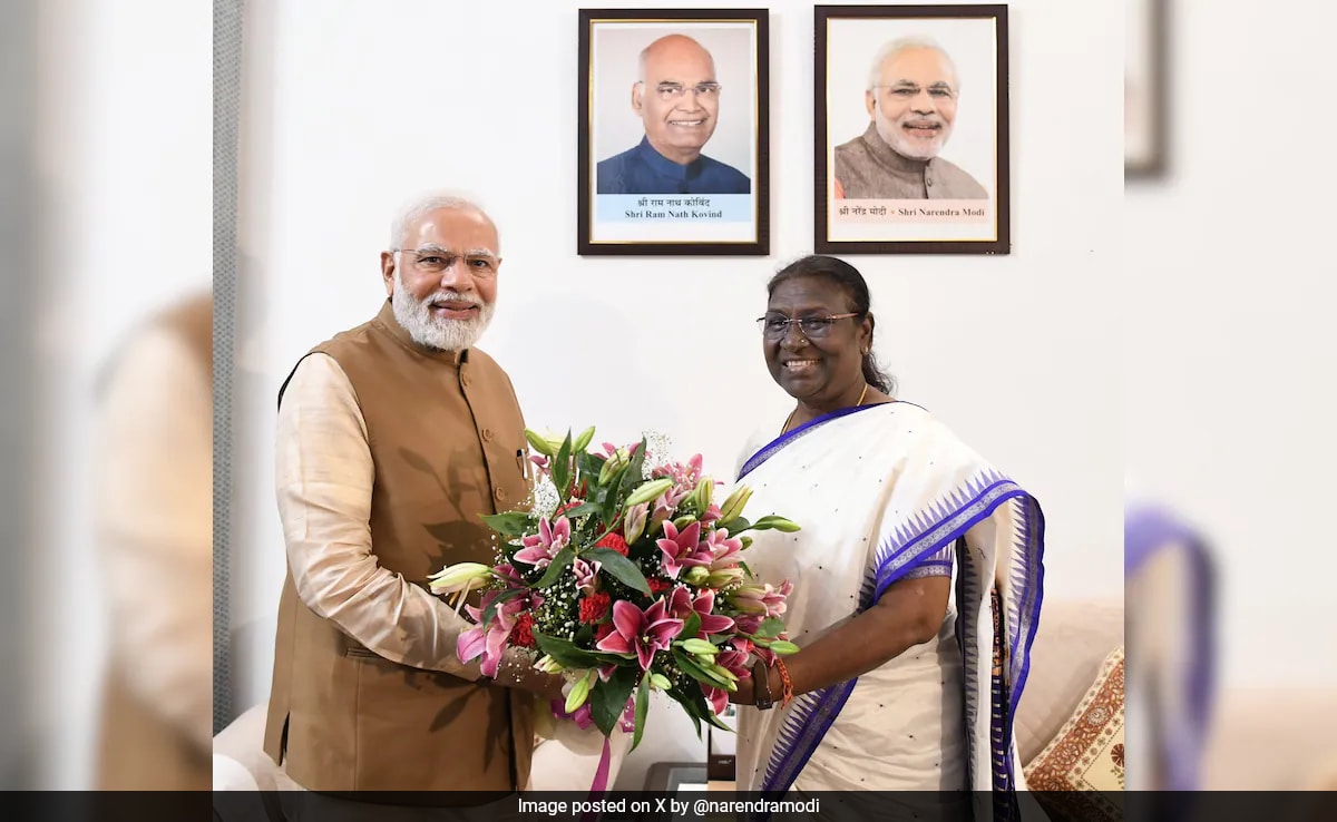 PM Modi Birthday: President Droupadi Murmu Greets PM Narendra Modi On ...