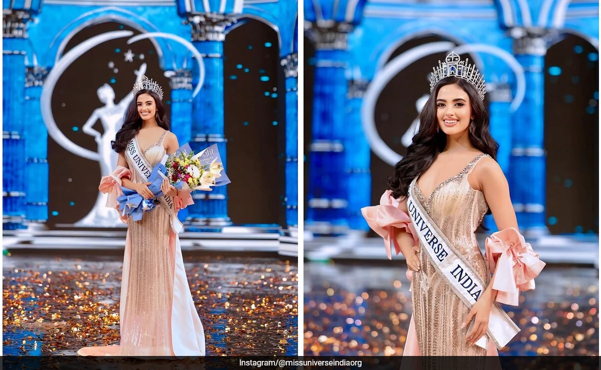 Rhea Singha's Miss Universe India 2024 Crowning Glory Was In A ...