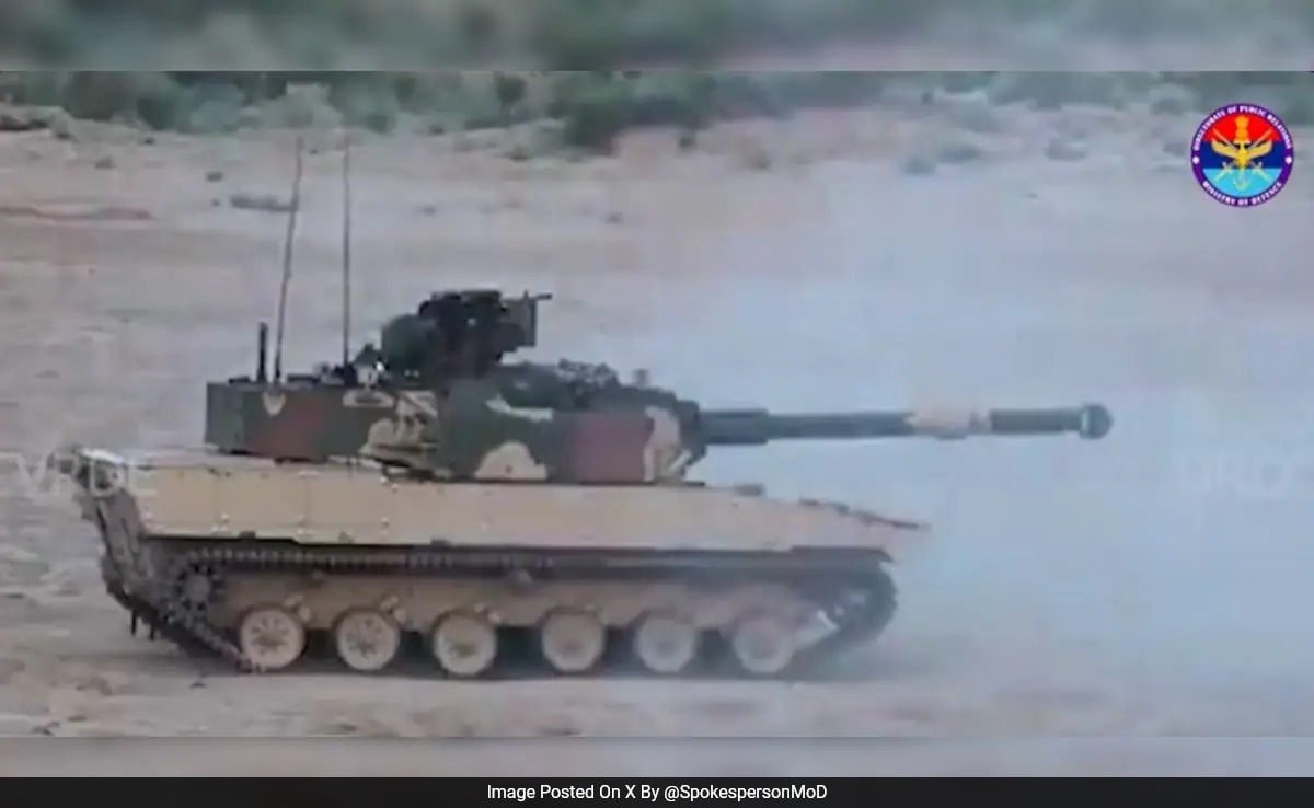 Zorawar Tank Indian Light Tank Clears High Altitude Firing Trials