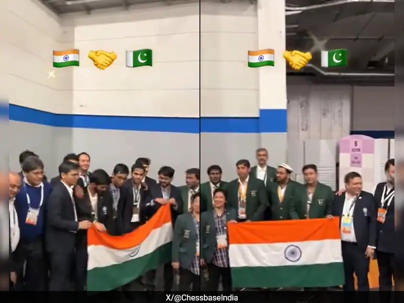Pakistan Team's India Flag Gesture At Chess Olympiad 2024 Takes ...