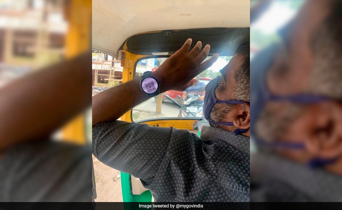 "Swag": Government Shares Pic Of Bengaluru Auto Driver Accepting UPI ...