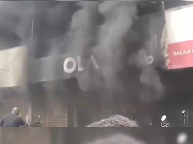 Video: Ola Showroom Set On Fire In Karnataka By Disgruntled Customer