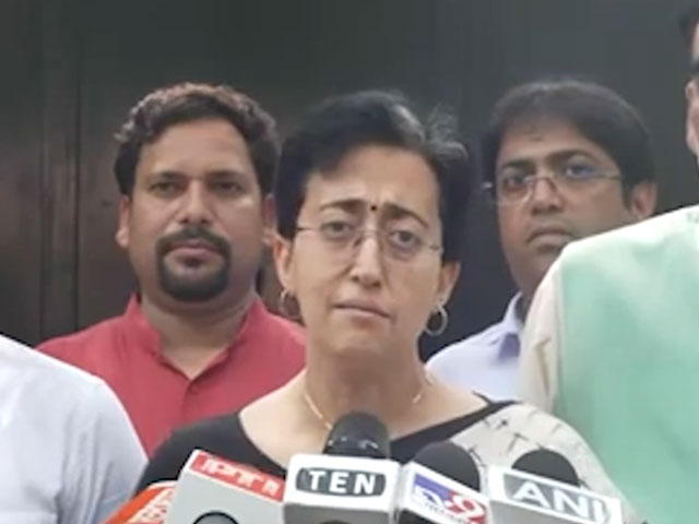 Atishi Addresses Media After Being Named Delhi Chief Minister