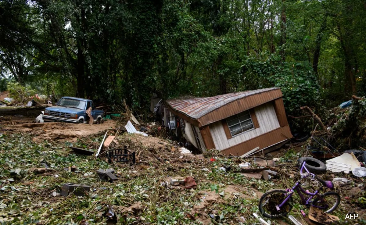 We've Been Wiped Off Map: Hurricane Helene Leaves Florida Town In Ruins