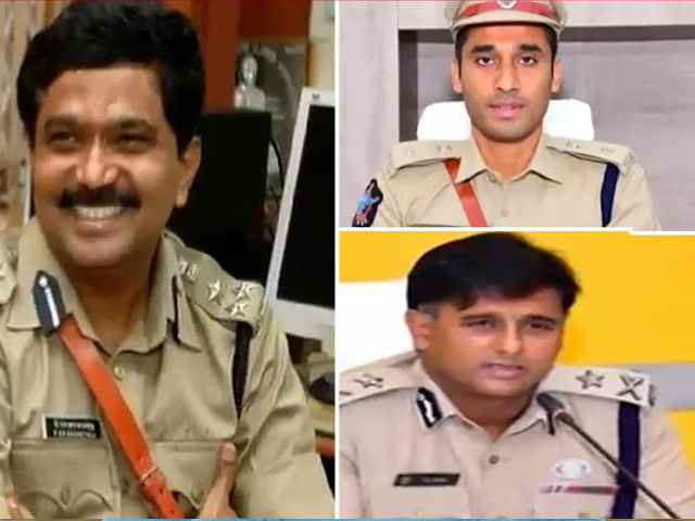Andhra Pradesh Government Suspends Three Top IPS Officers