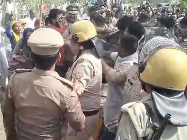 Video: Cops Thrashed By Mob In UP After Villager Dies In Accident