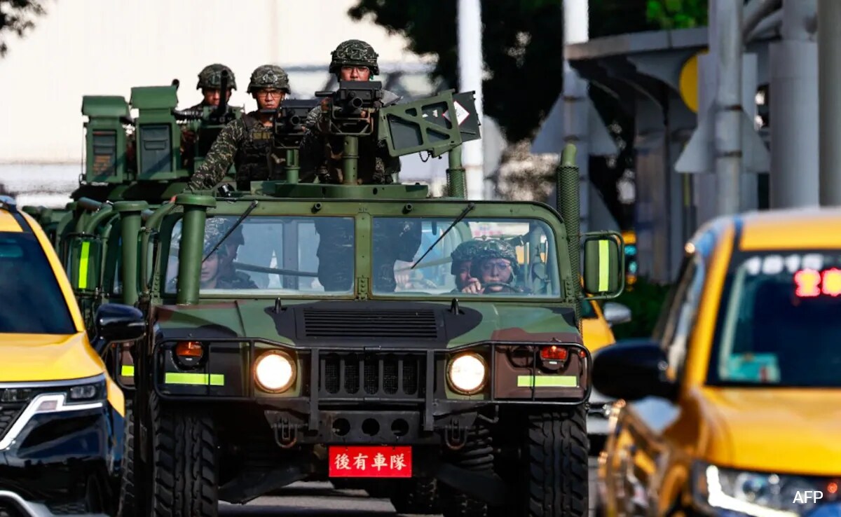China's Military Encircles Taiwan, US Calls It "Unwarranted"