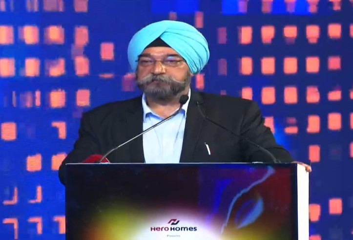 At NDTV Real Estate Conclave, Hero Group Executive Jogender Singh ...