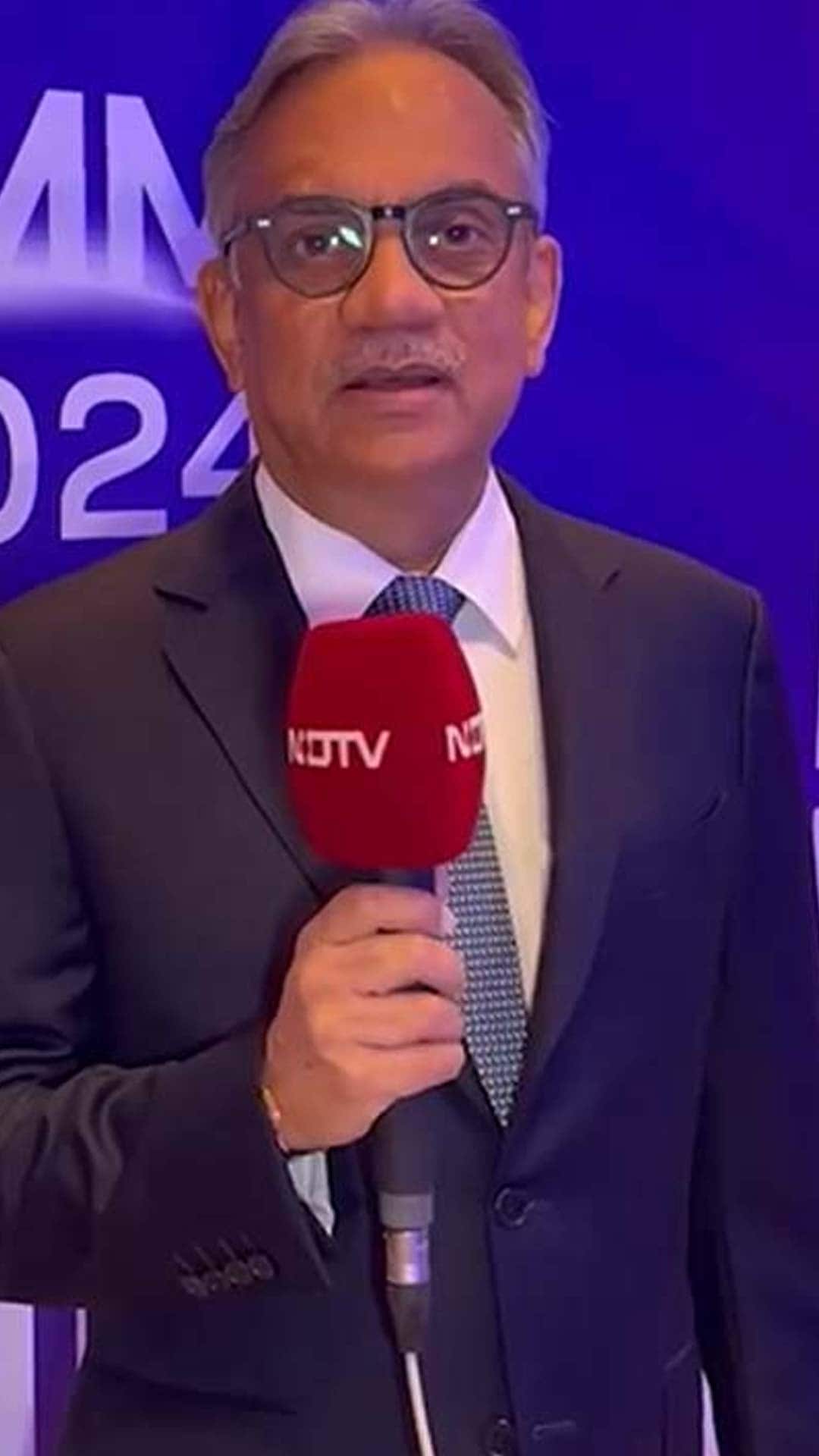 NDTVs Editor-In-Chief Sanjay Pugalia At The Inaugural NDTV World Summit