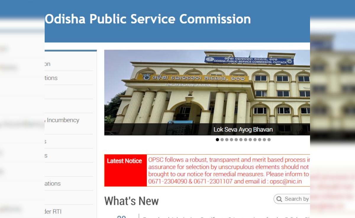Odisha Civil Services 2022 Merit List Released, Check Steps To Download