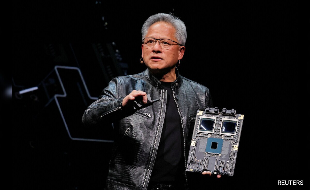 "He's A Hero": Nvidia CEO Jensen Huang Gets Rock Star Welcome At AI ...