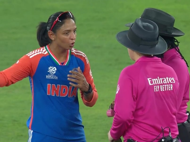 Harmanpreet Kaur Left Fuming As Run-Out Controversy Hits Women's T20 ...
