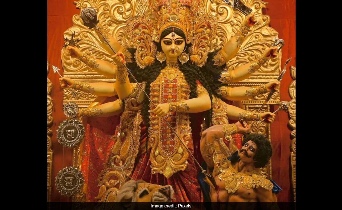 Navratri 2024: Nine Forms, One Goddess; Devotees Offer Prayers At Temple, Durga Puja