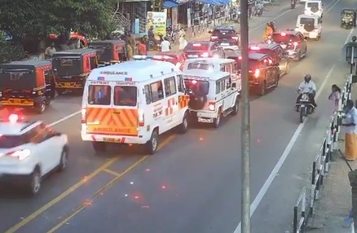 Kerala Chief Minister Pinarayi Vijayan's Convoy In Multi-Car Collision