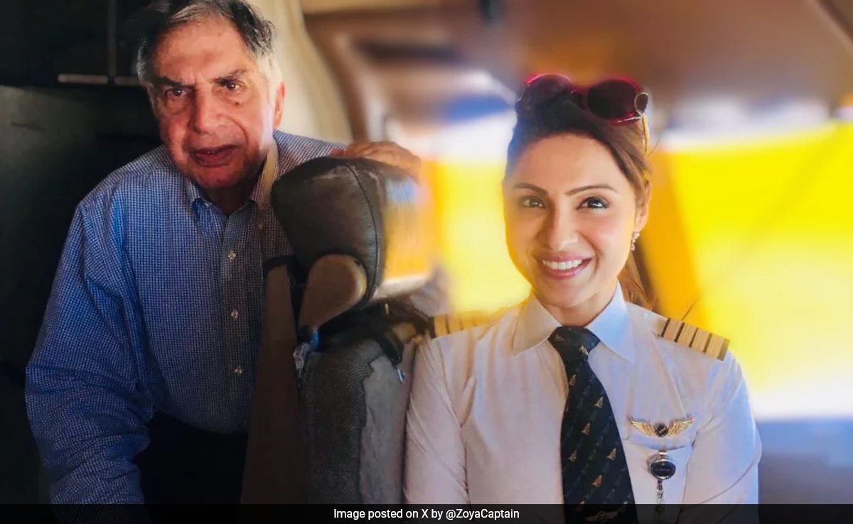 Captain Zoya Agarwal Recalls Her Encounter With Ratan Tata: This Is ...