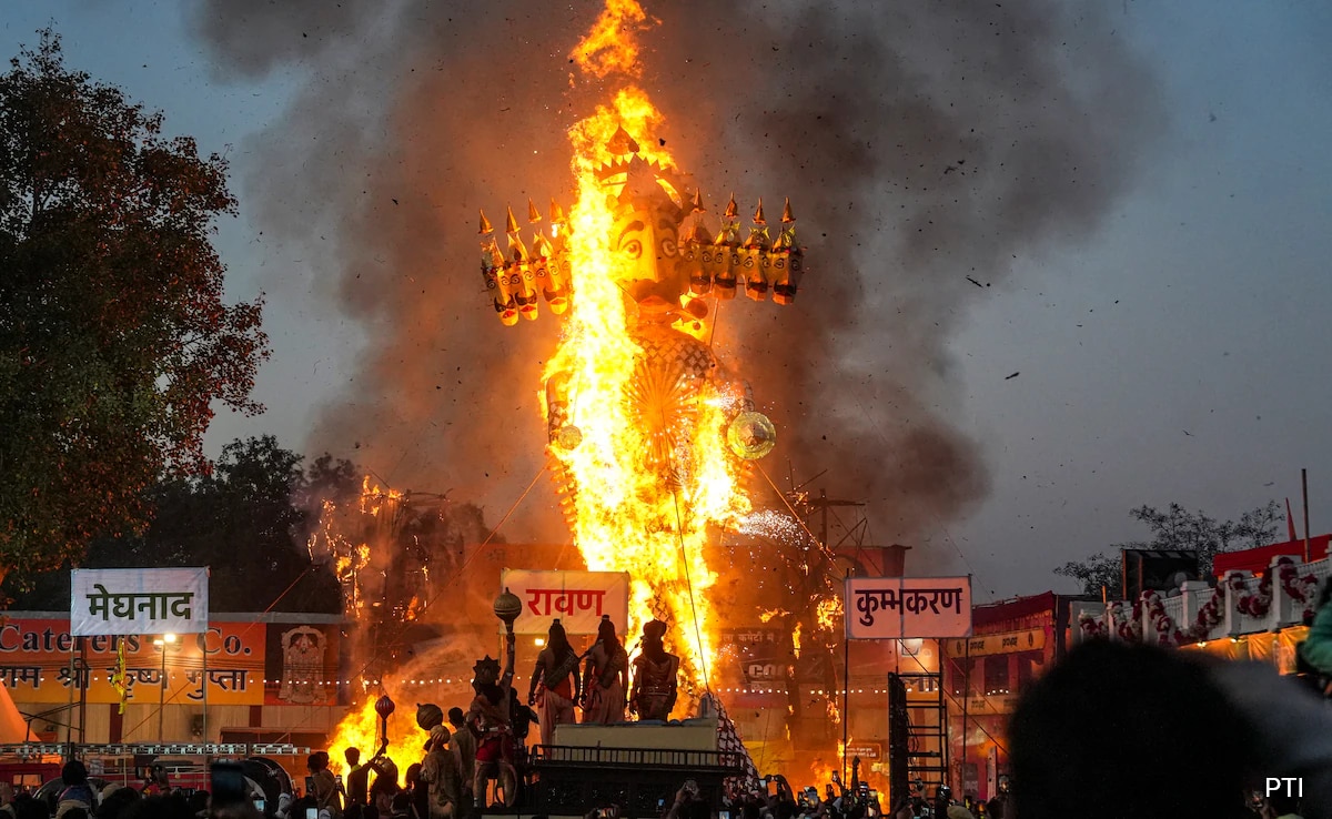 दशहरा 2024 : देशभर में जगह-जगह लंकापति रावण का दहन, देखें टॉप-10 वीडियो ...