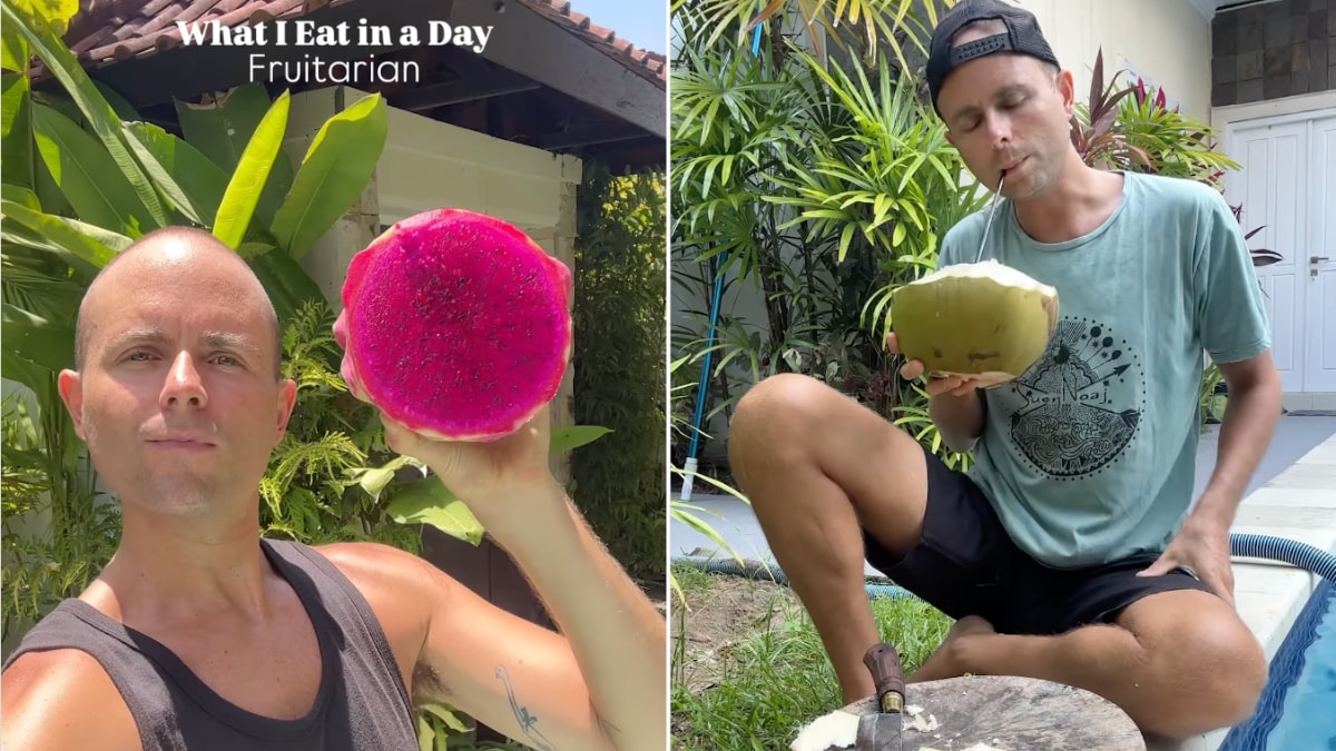 Watch: Bali Man Survives On Fruits Alone, And People Online Have A Lot ...
