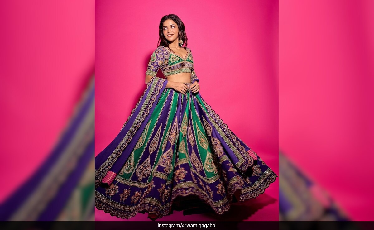 For Diwali 2024, Wamiqa Gabbi's "Premiqa Bani Morni" In A Jewel-Toned ...