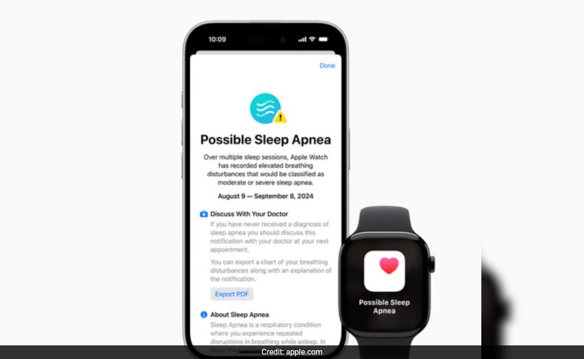 Apple Watches Can Now Help Detect Sleep Apnea In India. Here's How